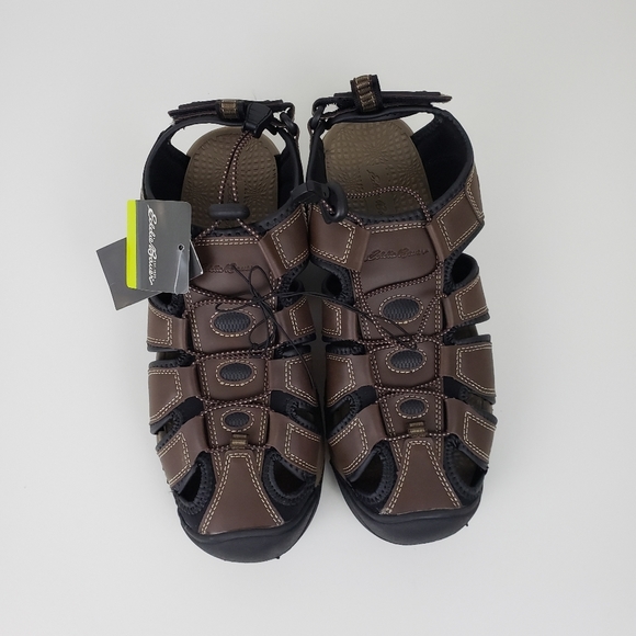 Eddie Bauer | Shoes | Eddie Bauer Mens Bump Toe Meridian Brown Sandal ...